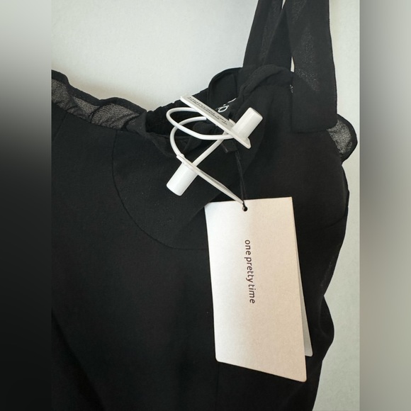 o.p.t. | Dresses | Nwt Opt Toile De Jouy Dress One Pretty Time Black ...